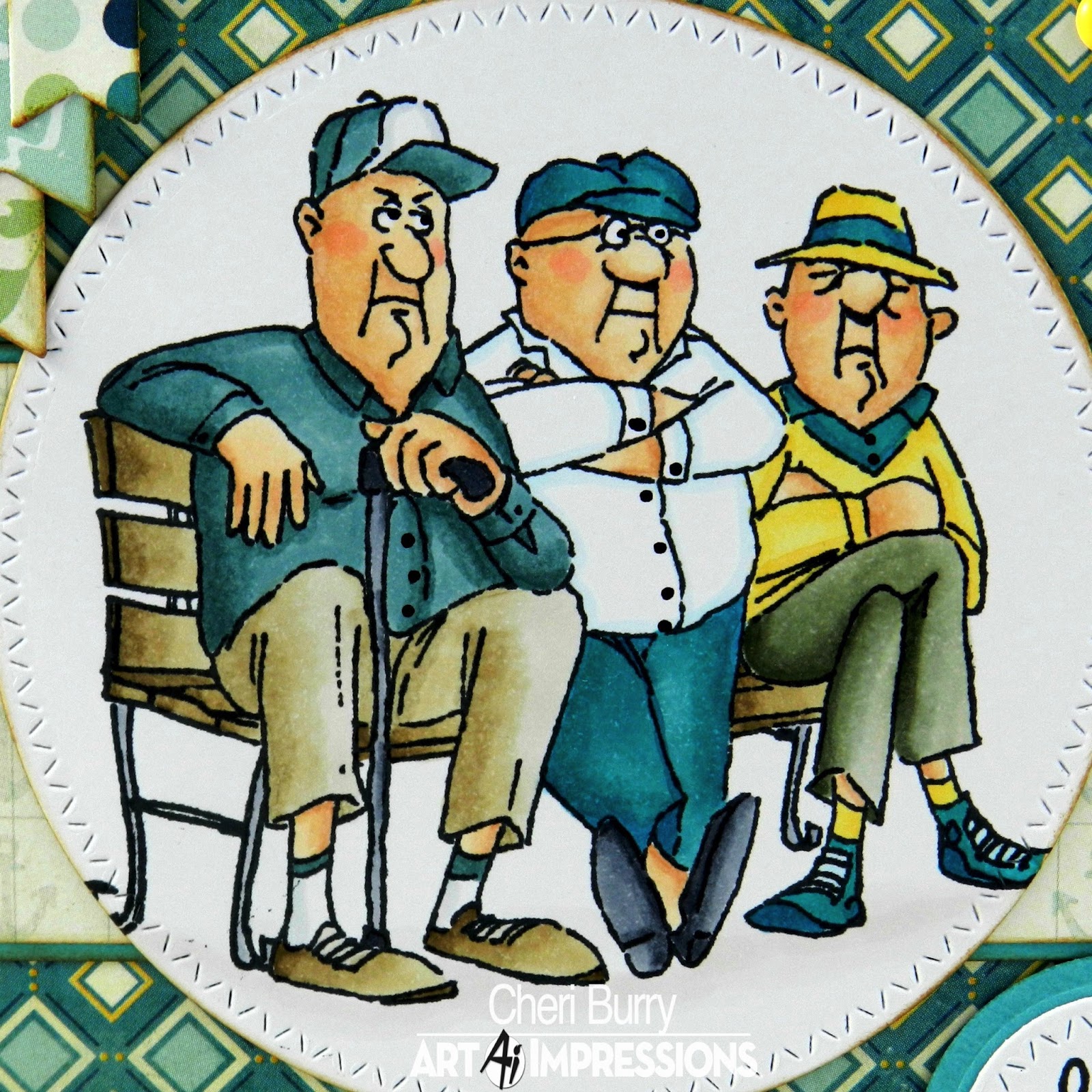 Art Impressions Blog: Old Guys Club!