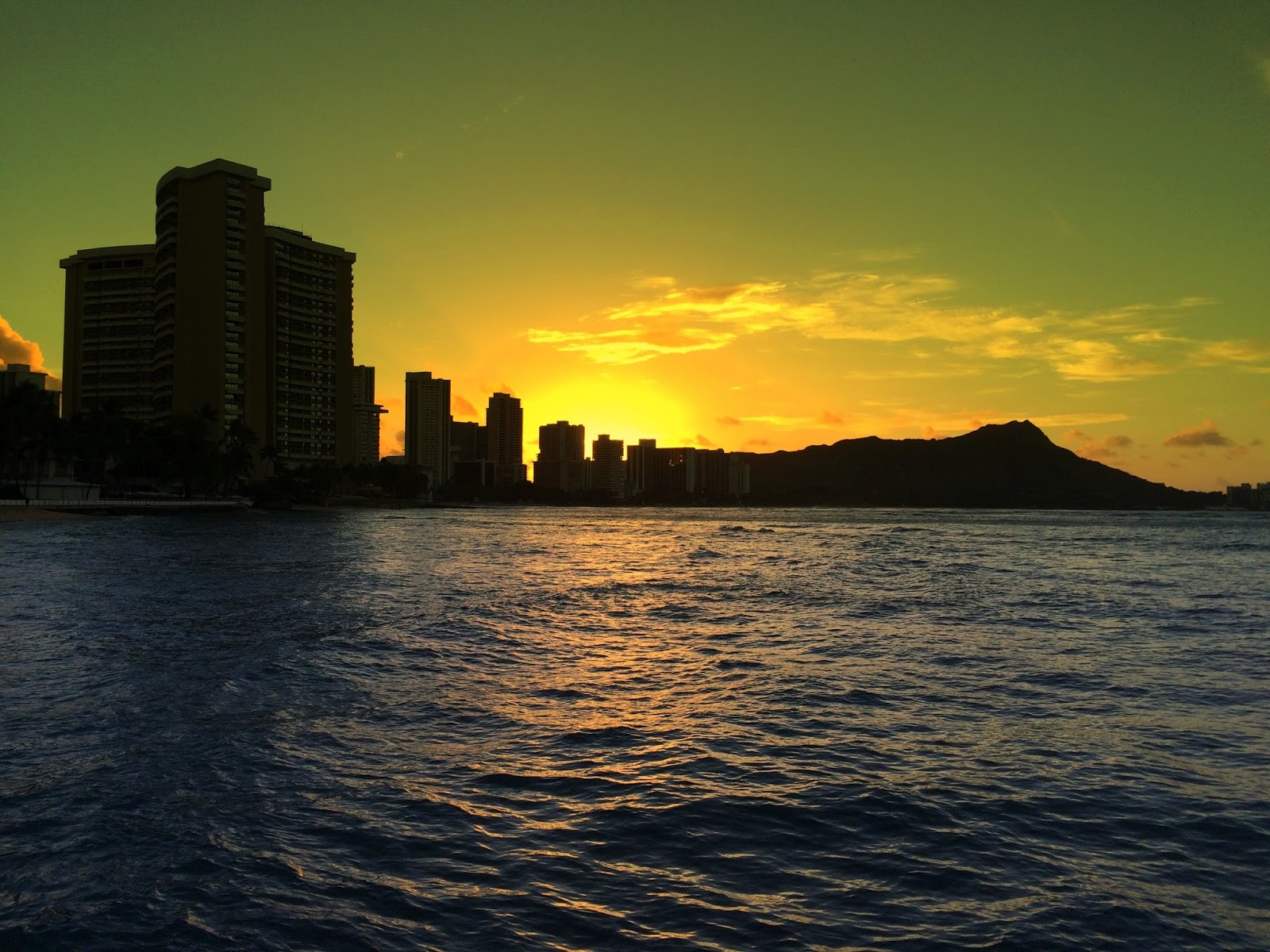 Aloha from Hawaii: Sunrise in Oahu