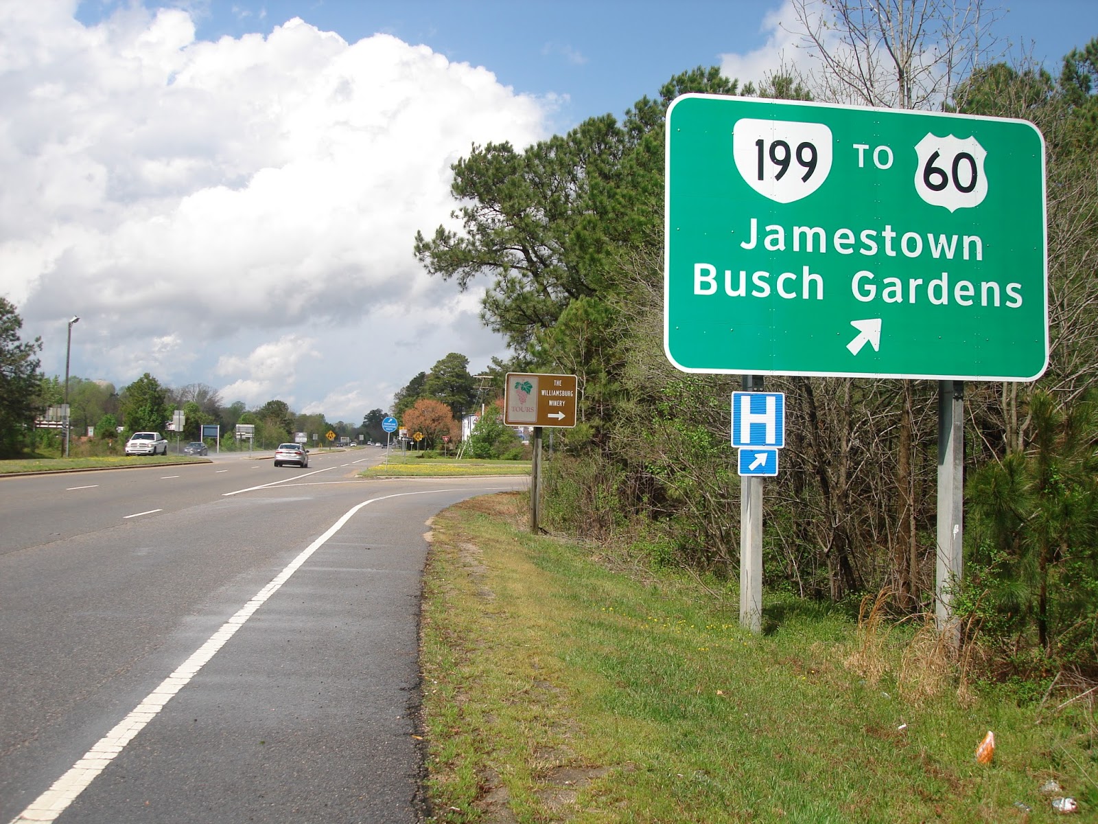 Luke's Signs: Route 60, Route 199, & Rt. 143 - Williamsburg, VA