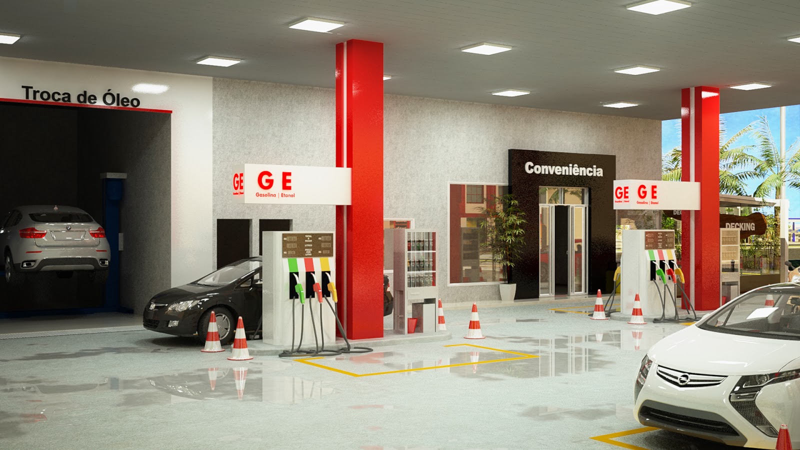 Petrol Design | Projeto para Postos - (44) 9809.9023 - contato ...
