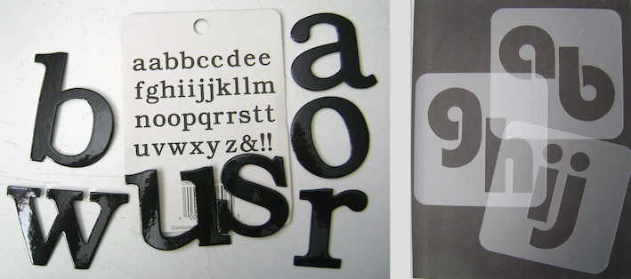 Enthusiastic Artist: Tangling letters and words