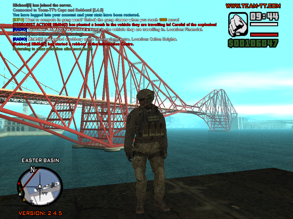 GTA San Andreas PRO Mod shop