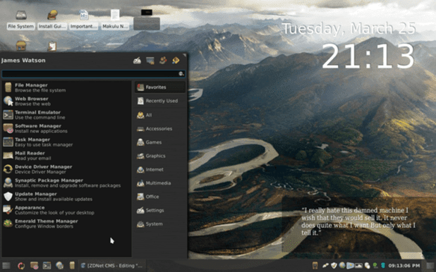 شرح تنصيب Whisker Menu قائمة ويسكر فى Debian 8 Jessie - Linux-IT