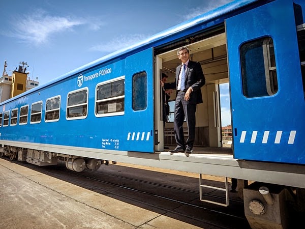 Ya funcionan trenes nuevos en la Línea San Martín | Comuna 15 Buenos Aires