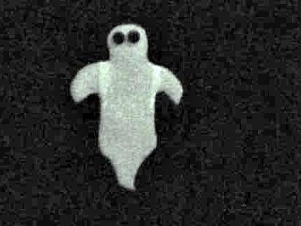 Make it easy crafts: Simple to make glow in the dark ghost magnet