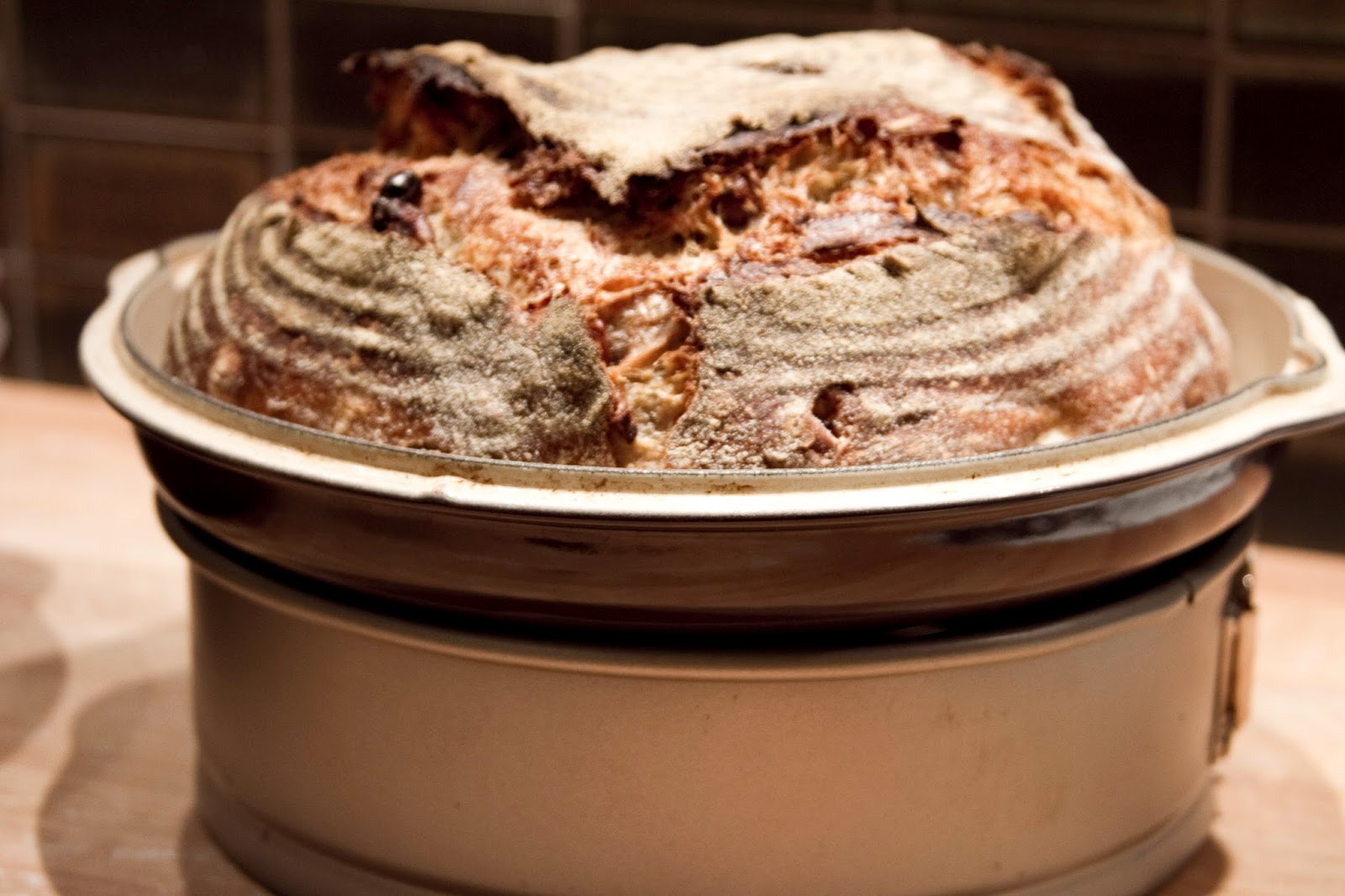 Tartine Bread Baked in an "Inverted" Dutch Oven - Ever Open Sauce