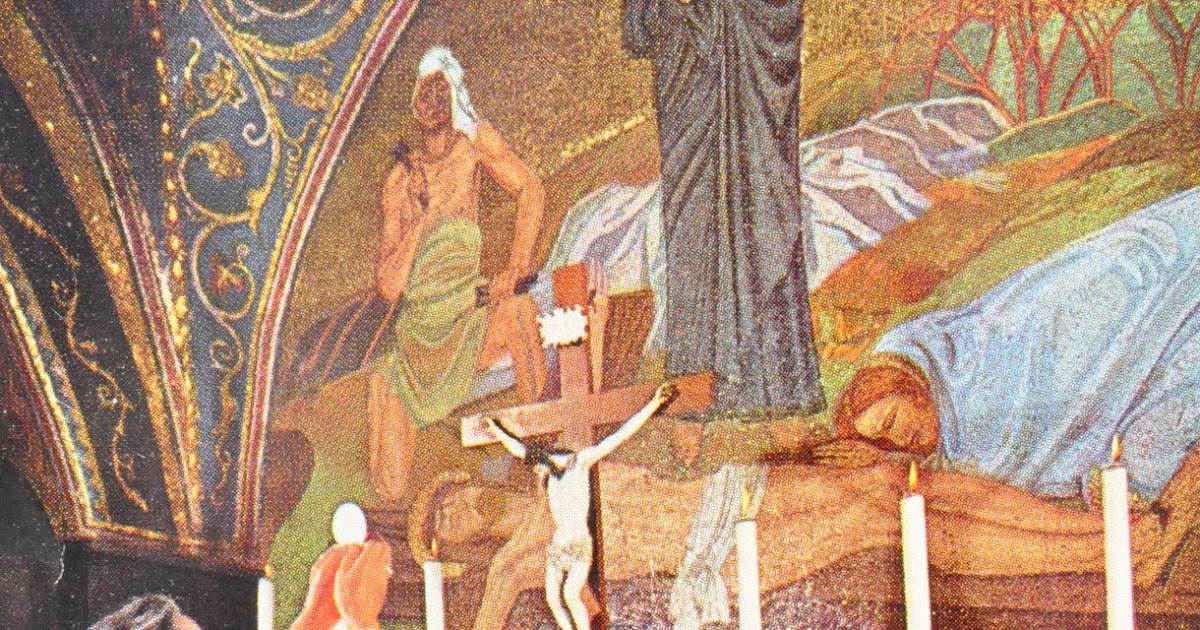 Latin Rite Altar on Mount Calvary (Church of the Holy Sepulchre ...