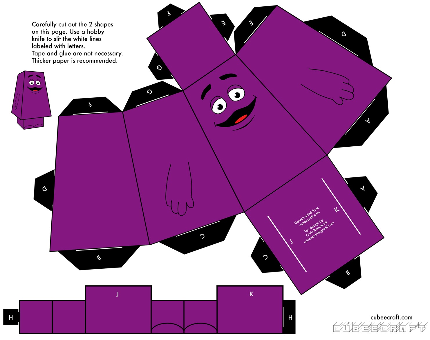 Papercraft free - Good News Every Day