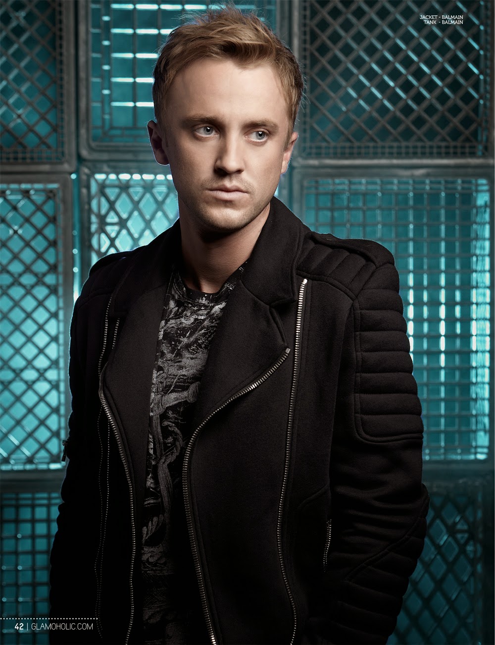Tom Felton para Glamoholic Magazine Mayo 2014