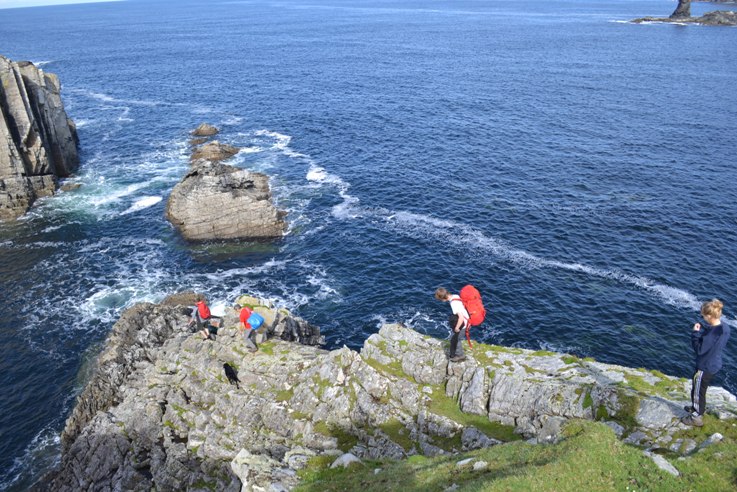 Donegal Rock Climbing. Unique Ascent: The Mick Fowler seal of approval ...