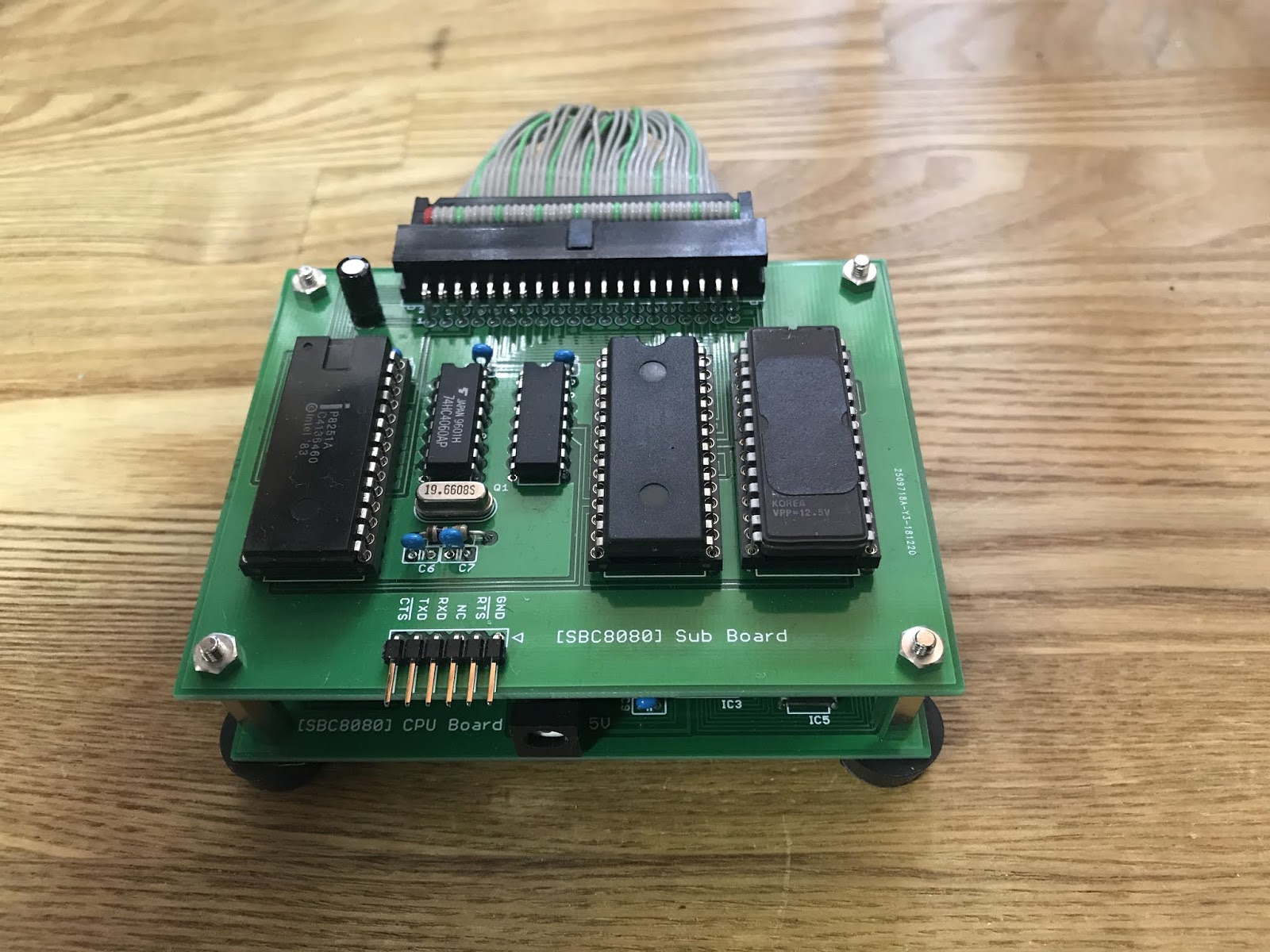 6809 / 6800とFLEX: 番外編（その2）i8080Aなどをいただいたので．．．