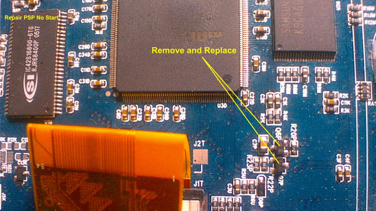 Cara Mudah Servis PSP mati total