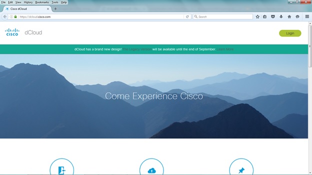 My Network Lab: Cisco dCloud Free Virtual Labs