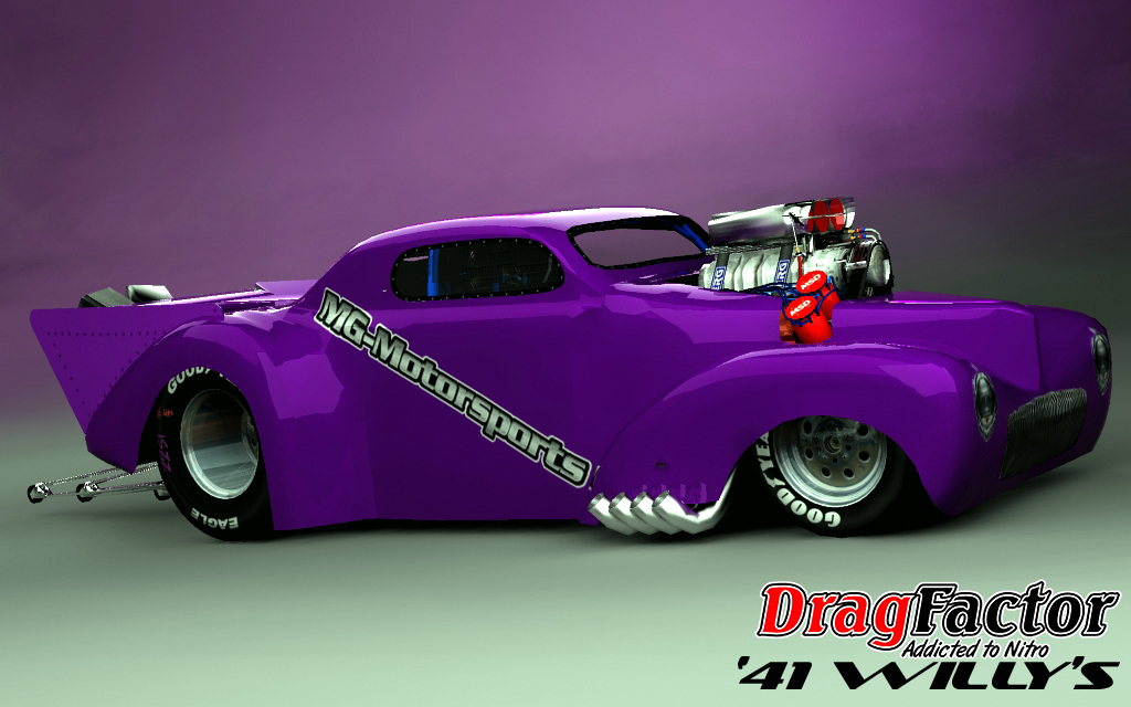 MyersGRFX 3D Motorsports: DragFactor Scene Download