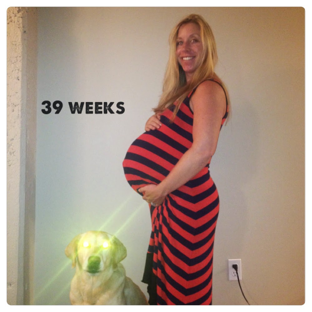 baby pearson. our journey throughout.: belly: 39 weeks