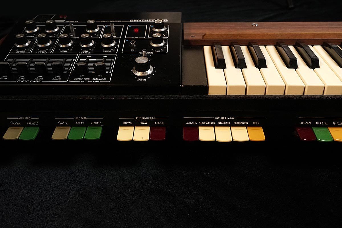 MATRIXSYNTH: Roland SH-1000 Monophonic Synthesizer 1973 1st Gen S/N 213692