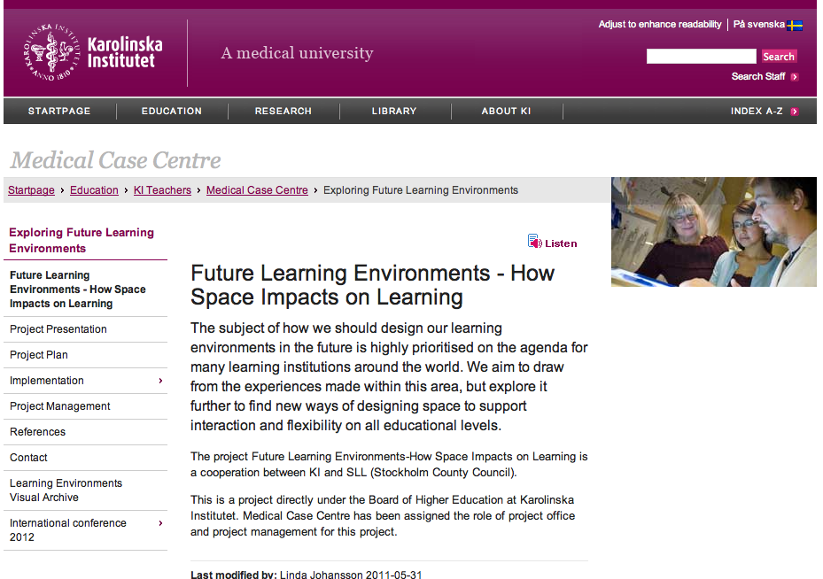 TOWARDS CREATIVE LEARNING SPACES