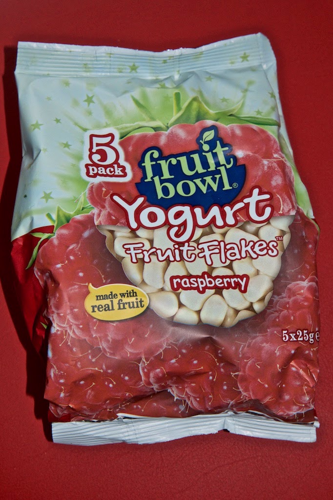 Raspberry Yogurt Flakes (5x25g) par Fruit Bowl