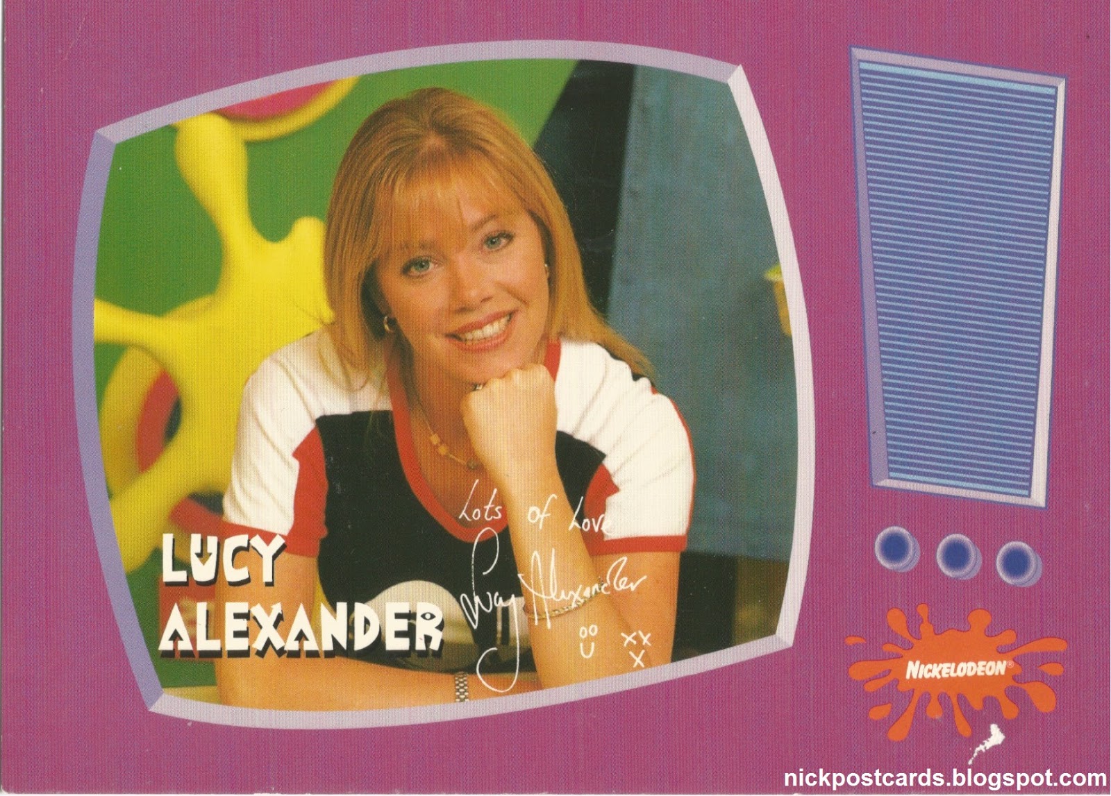 Postcards From Planet Nickelodeon: Lucy Alexander (Autographed) | 1997 ...