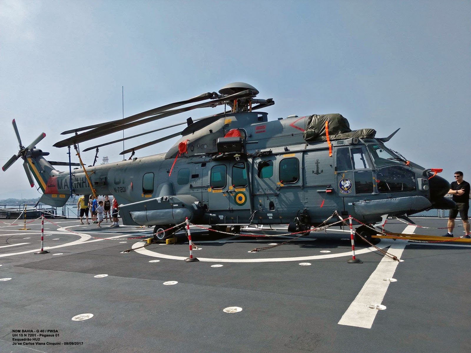 Santos Shiplovers: Super Cougar UH 15 N-7201, Pégasus 01, Esquadrão HU2 ...