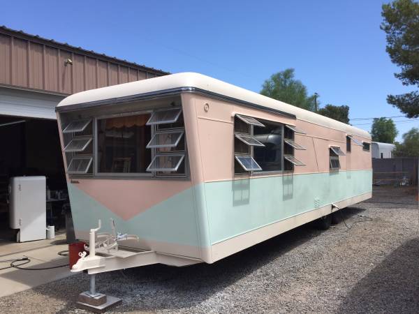 Amazing Retro Time Capsule, 1955 Classic Mobile Home - RV & Camper
