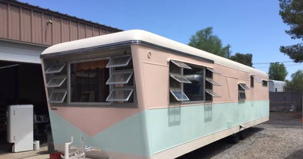 Amazing Retro Time Capsule, 1955 Classic Mobile Home - RV & Camper
