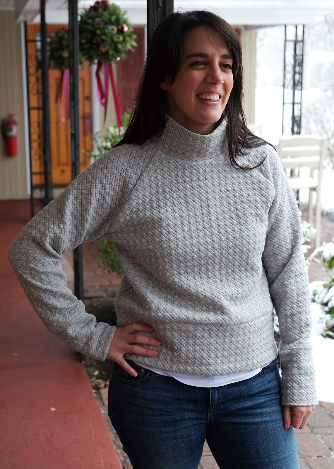 Cookin' & Craftin': Toaster Sweater Week: Quilted Jersey #1