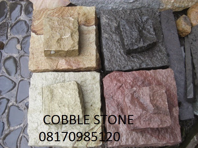 Jenis Batu Paving Cobble Stone | Batu Alam Lombok