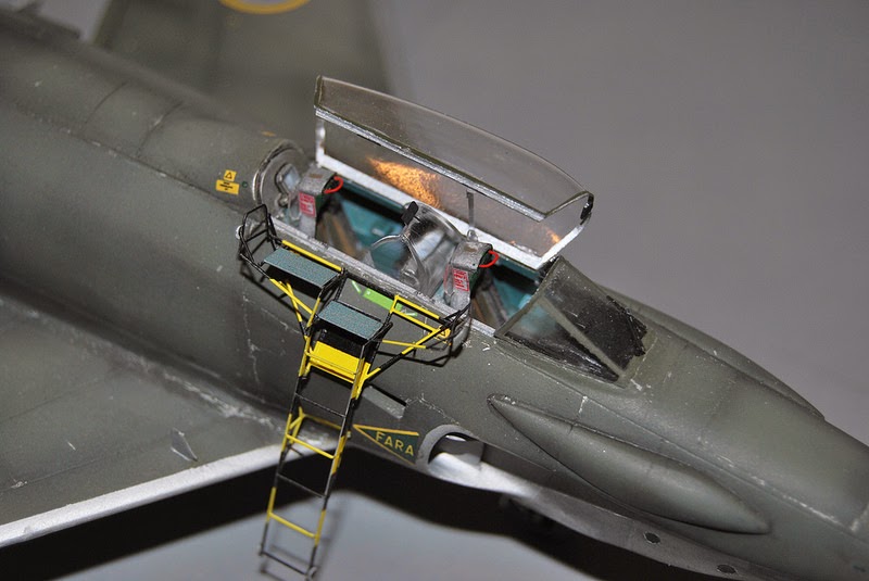 The Art of Styrene - Björns modeller: Saab S 32C Lansen, Heller 1/72