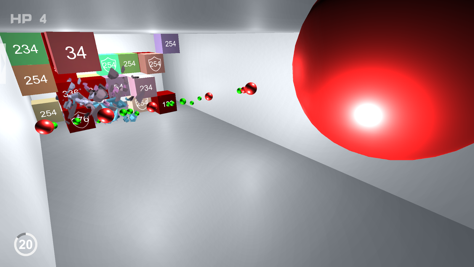 Monitoring: 3D Physics Balls