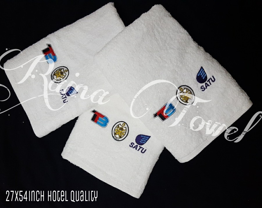 Tempahan tuala sulam dari Terengganu