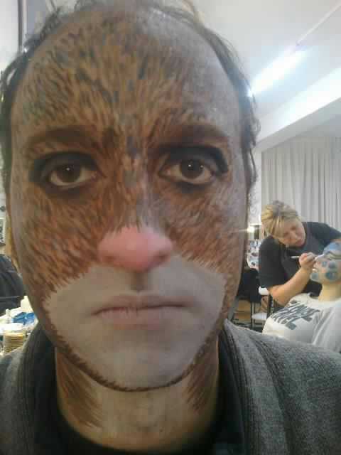 Desi caracterizaciones: maquillaje de fauna: hamster