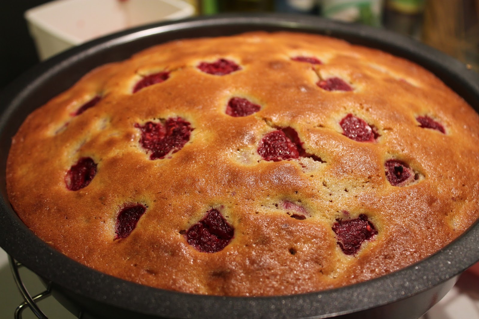 Recettes Faciles & Rapides: Gâteau au yaourt à la framboise