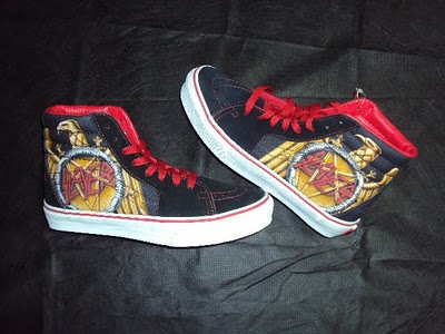 Metal Berserk: Tênis Vans Slayer