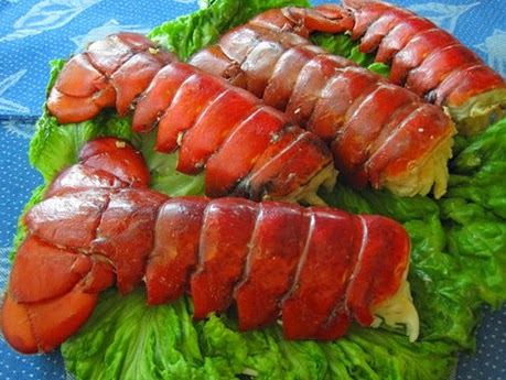 Steamed Lobster Tails Recipe