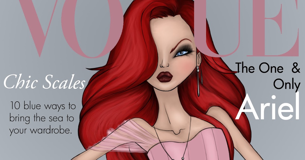 Beyond the beauty hall: Inspiration: Disney Princesses Vogue Covers