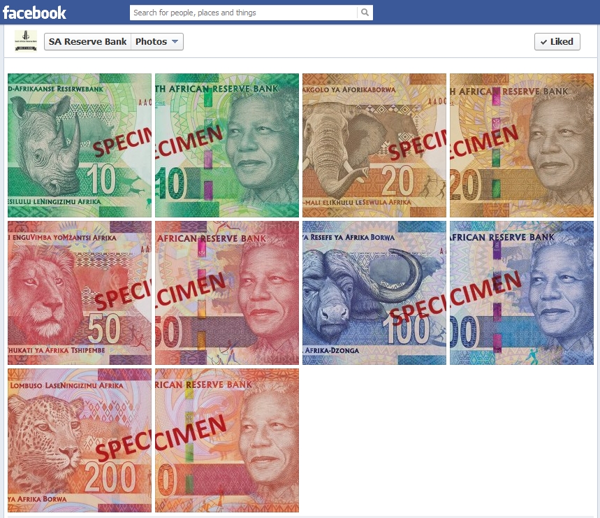 TravelComments.com Official Blog: South Africa: New banknotes to ...