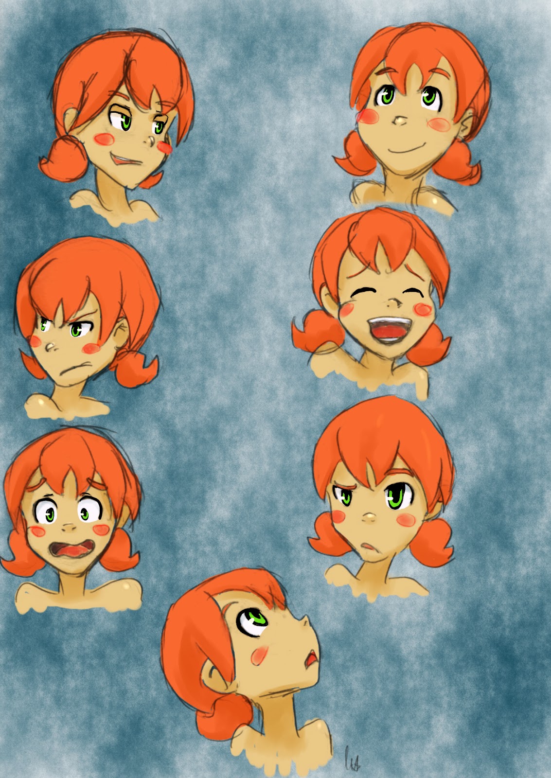 Madness Cartoons: The Art of Levy Mad: expression test