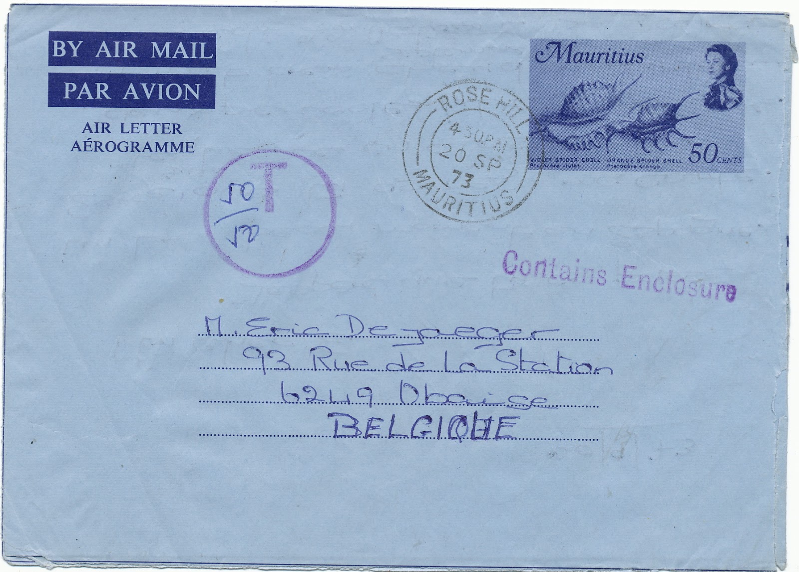 Aerogrammes & Airletters - Philatelic Archeology: Mauritius: Aerogramme ...