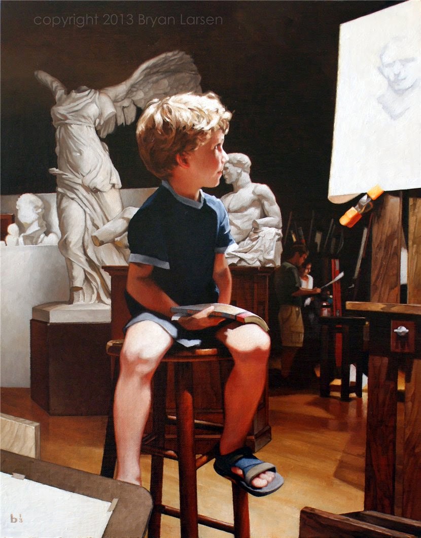 Bryan Larsen, 1975 | Romantic Realist painter | Tutt'Art@ | Pittura ...