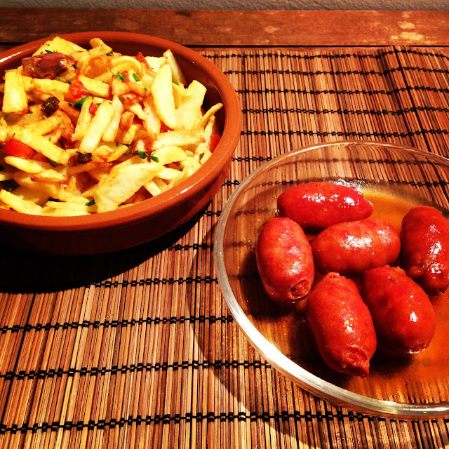 EL RITMO EN LOS FOGONES: CHORICITOS AL VINO