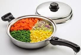 SALADMASTER HEALTHY COOKWARE: MEREBUS TANPA AIR MEMBUAT NUTRISI TETAP ...