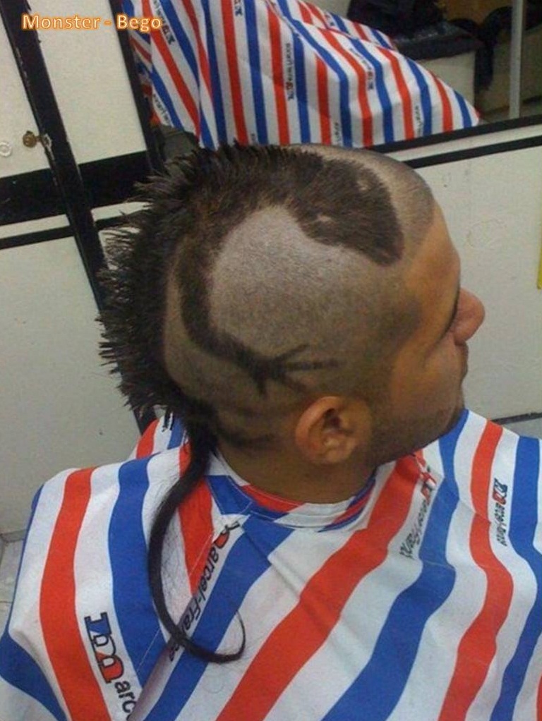 Monster Bego: Rambut Punk Gaya Kadal (Mohawk Lizard Style)