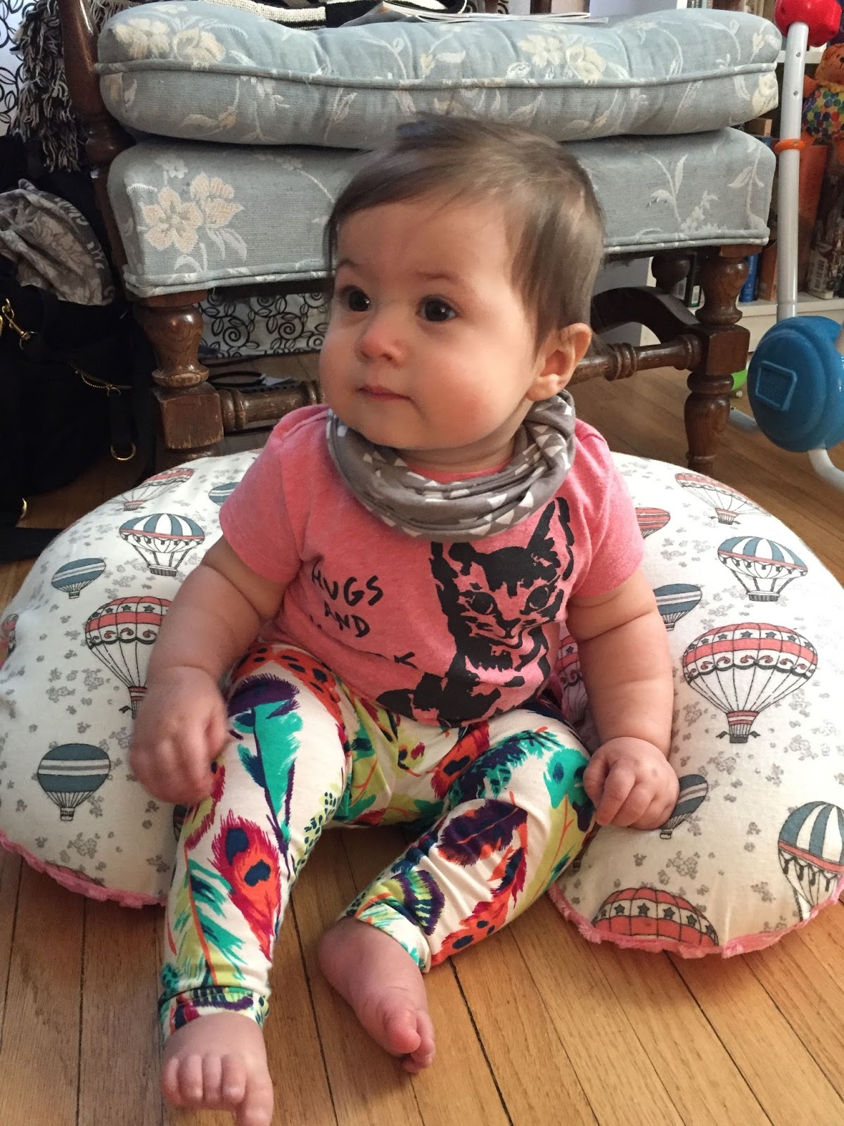 Our House in the Middle of Our Street: Sewing for Baby: Boppy Cover