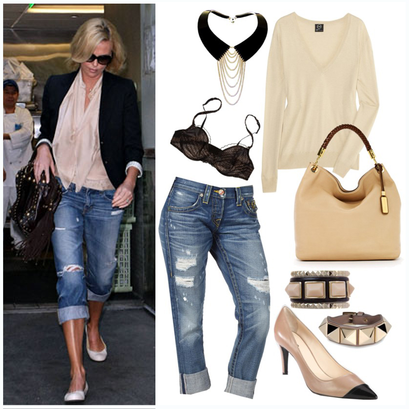 LoveNY.pl: Boyfriend jeans - easy and classy way to wear.