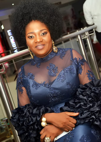 Maimuna Yahaya Abaji At 'Clustered Colours' Premiere - Simply ...