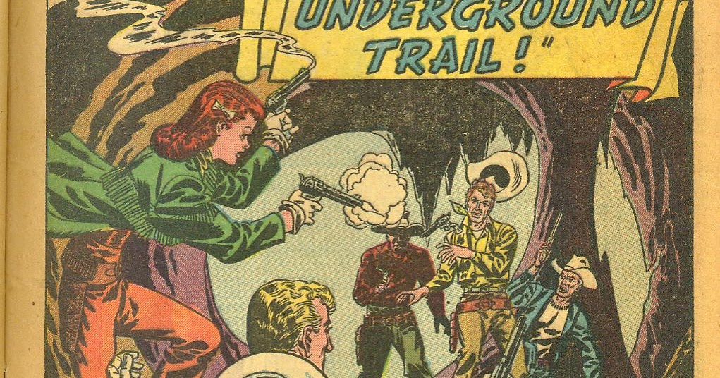 Four-Color Shadows: Kit Colby, Girl Sheriff-Gil Kane-1951