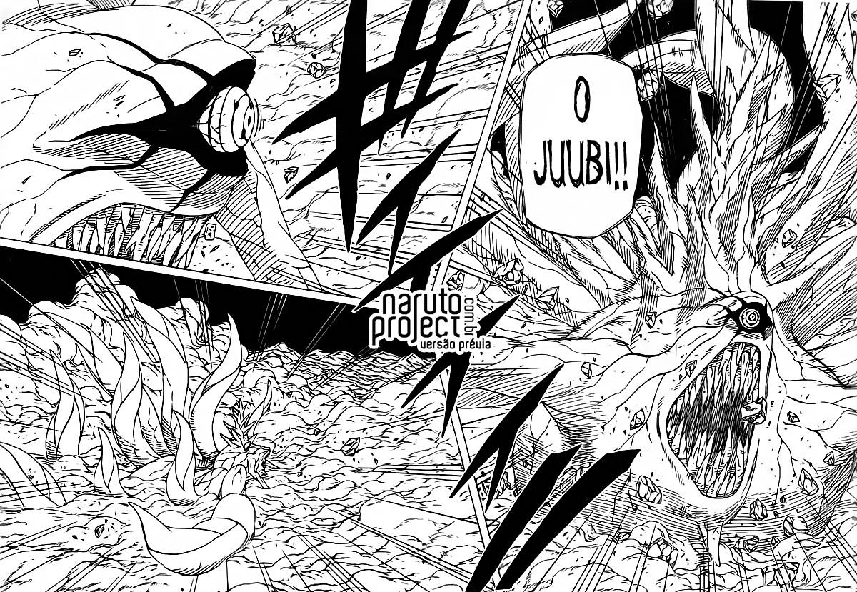 Universo Animangá: Naruto 610: O Juubi finalmente apareceu!