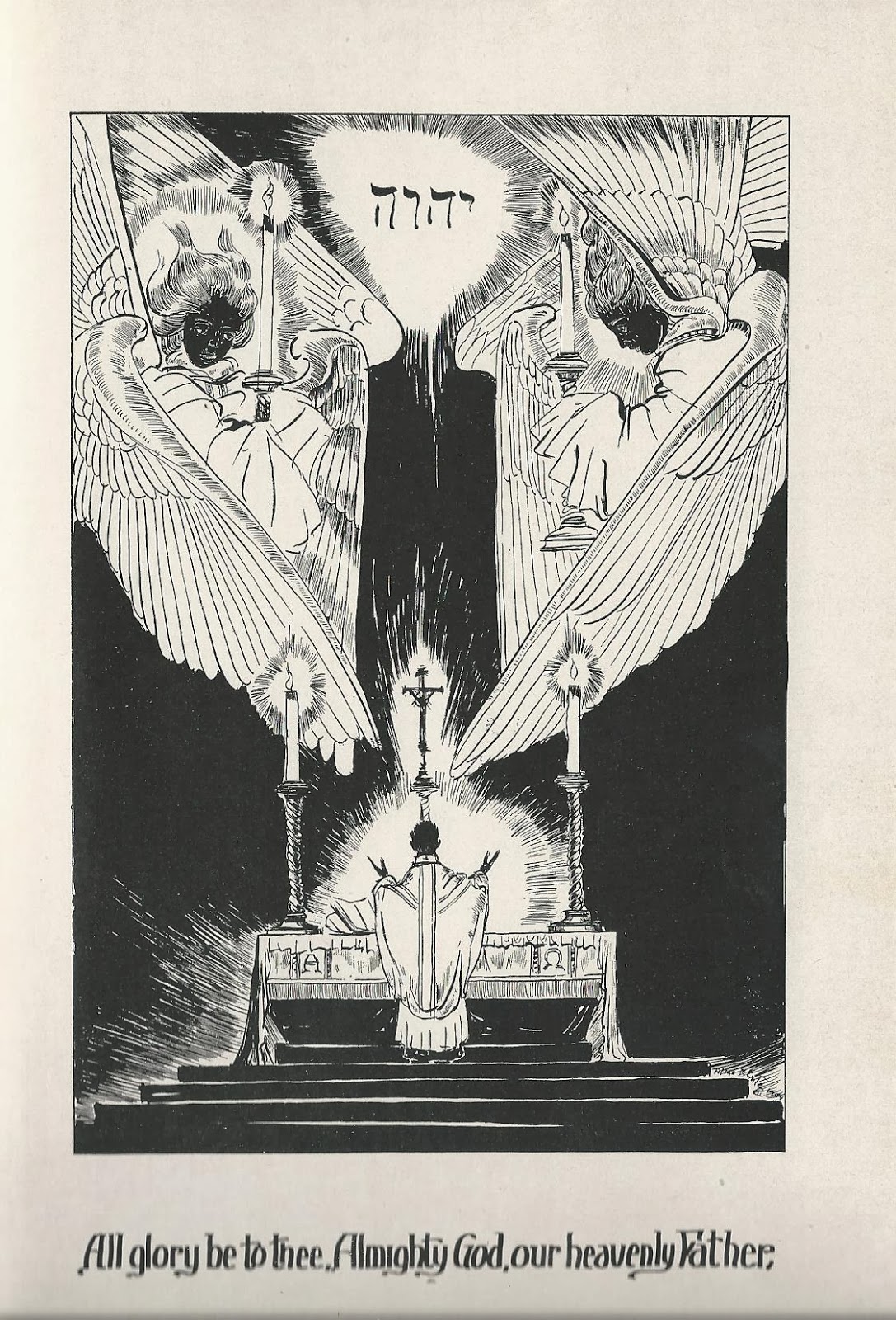 Parish Priest: St. Francis, Dallas: Allan Rohan Crite: All Glory