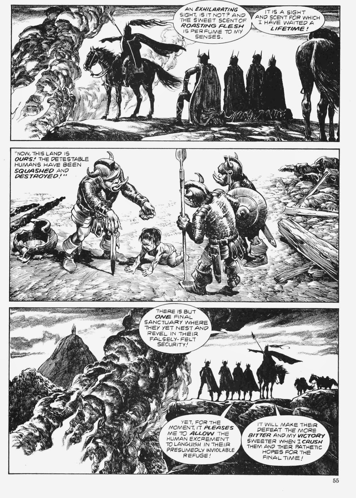 Diversions of the Groovy Kind: Black and White Wednesday: "Comes the ...